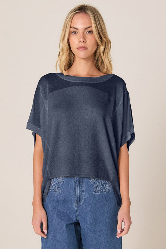 Esther Knit Top - Navy – FATE+BECKER | Timeless Women’s Fashion